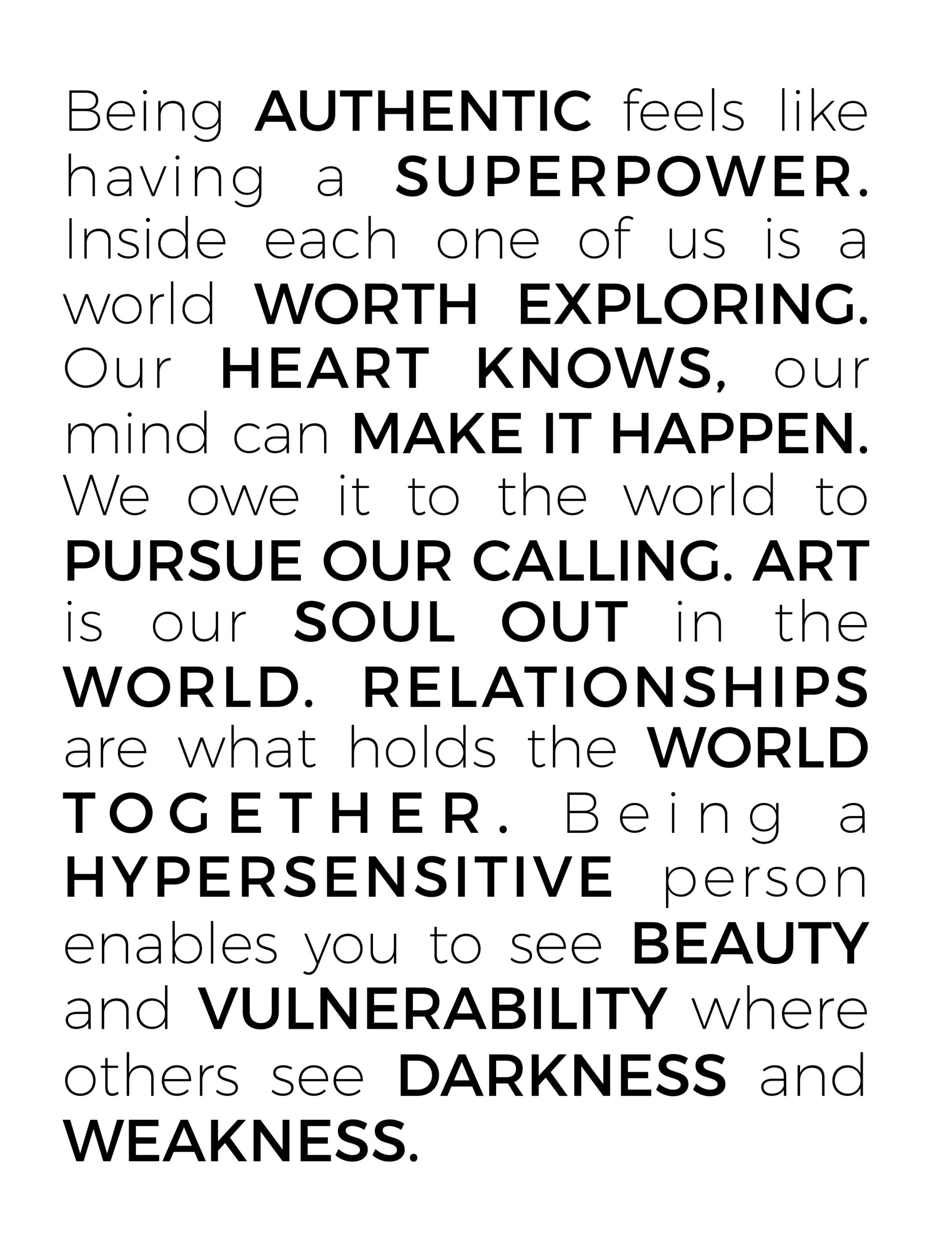 My creed - Katka Hubacek / Expressionist Woman Paintings